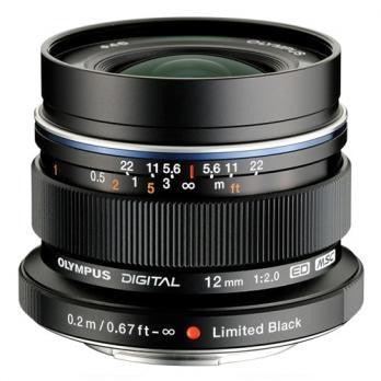 OM-SYSTEM 12MM F2.0 ED BLACK — Grande Marvin